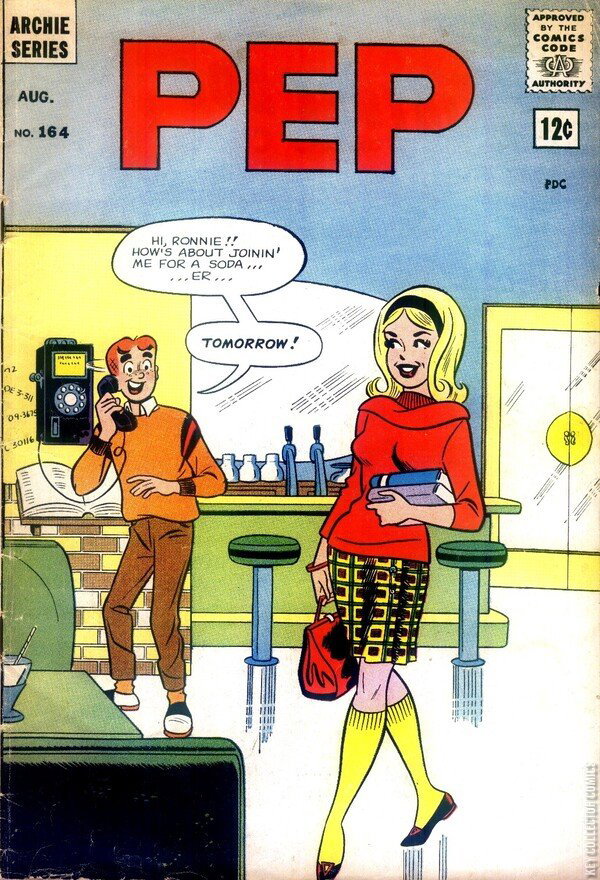 Pep Comics #164 Published August 1963 | Key Collector Comics