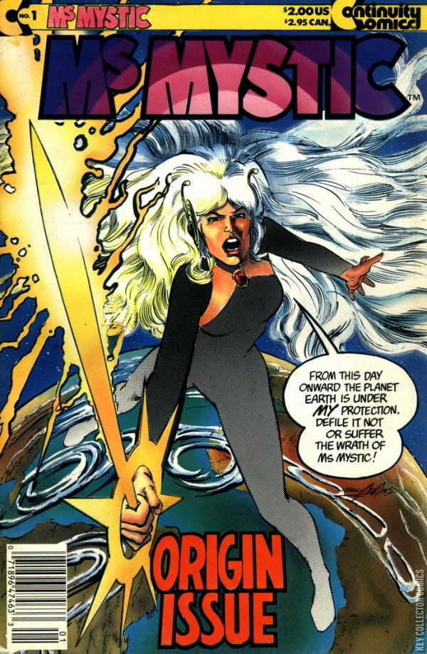 Ms. Mystic #1 Published October 1987 | Key Collector Comics