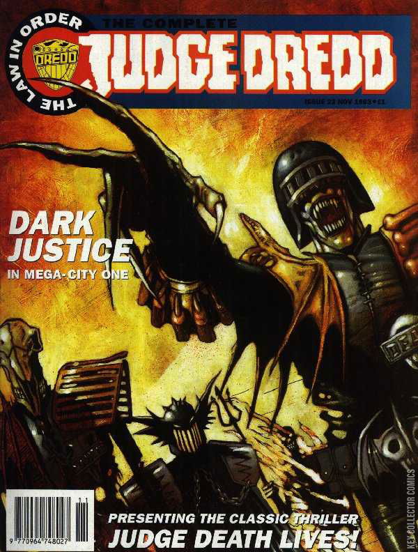 The Complete Judge Dredd #22 Published October 1993 | K