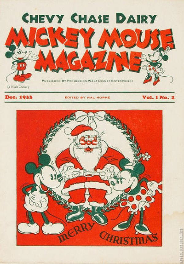 Mickey Mouse Magazine #2 Published December 1933 | Key
