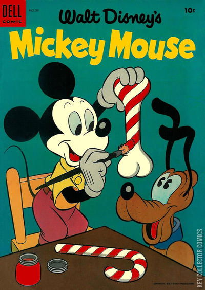 Walt Disney's Mickey Mouse #39 Published December 1954