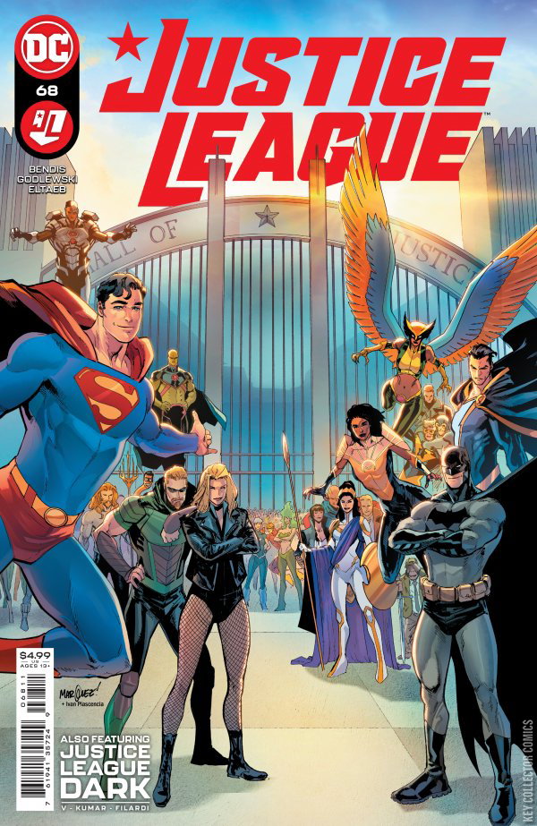 Justice League #68 Published September 2021 | Key Colle