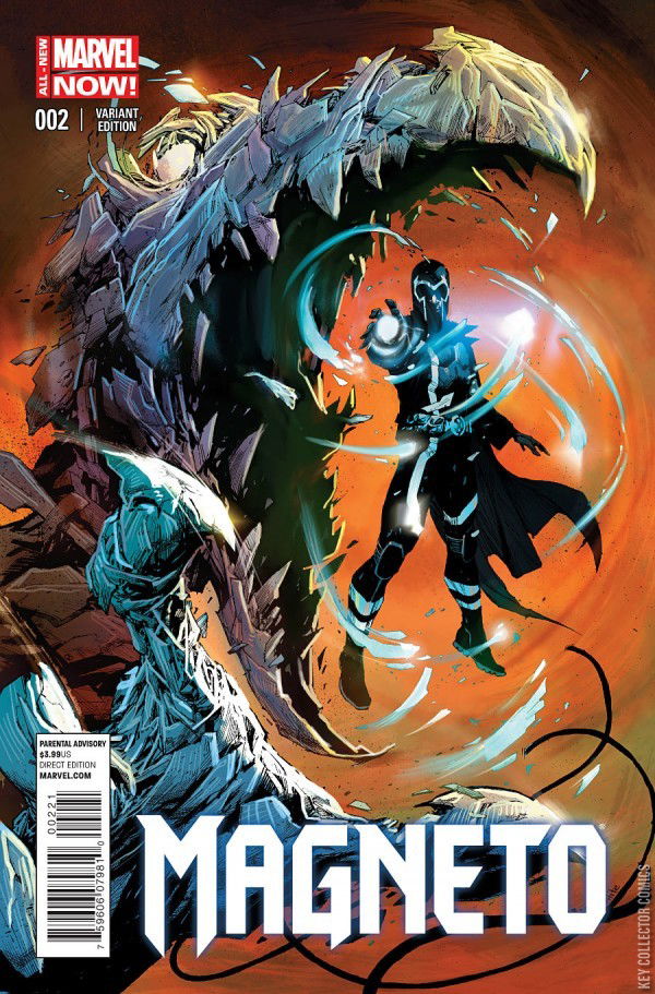 Magneto #2 Variant Published April 2014 | Key Collecto
