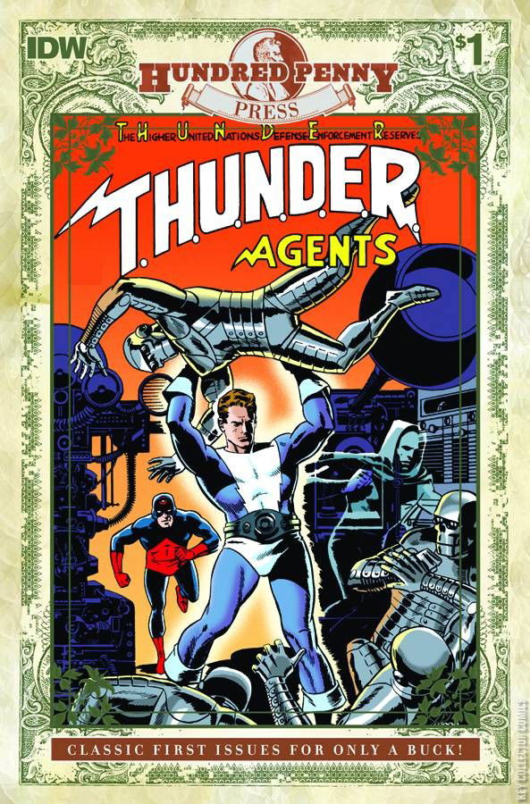 Hundred Penny Press: T.H.U.N.D.E.R. Agents Classic by IDW | Key ...