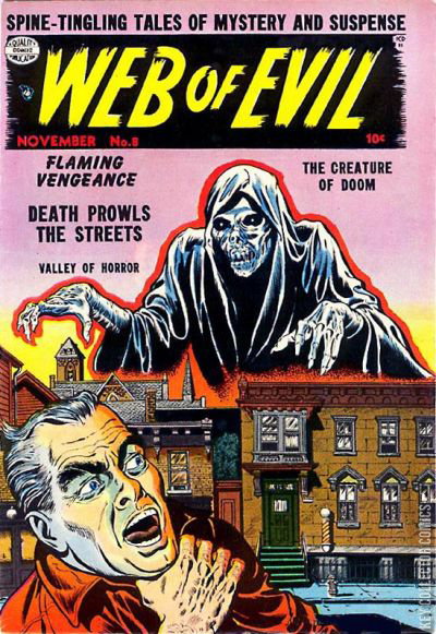 Web of Evil #8 Published November 1953 | Key Collector