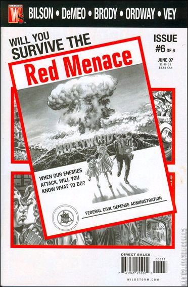 Red Menace #6 Published April 2007 | Key Collector Comics