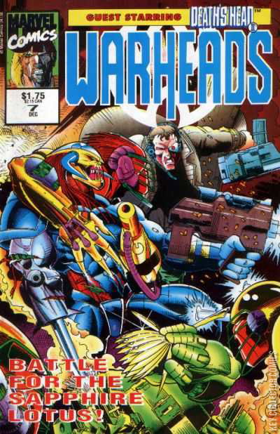 Warheads #7 Published December 1992 | Key Collector Comics