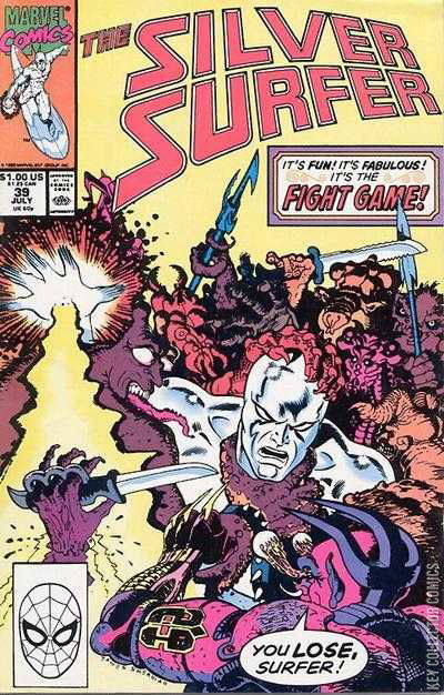 Silver Surfer #39 Published July 1990 | Key Collector Comics