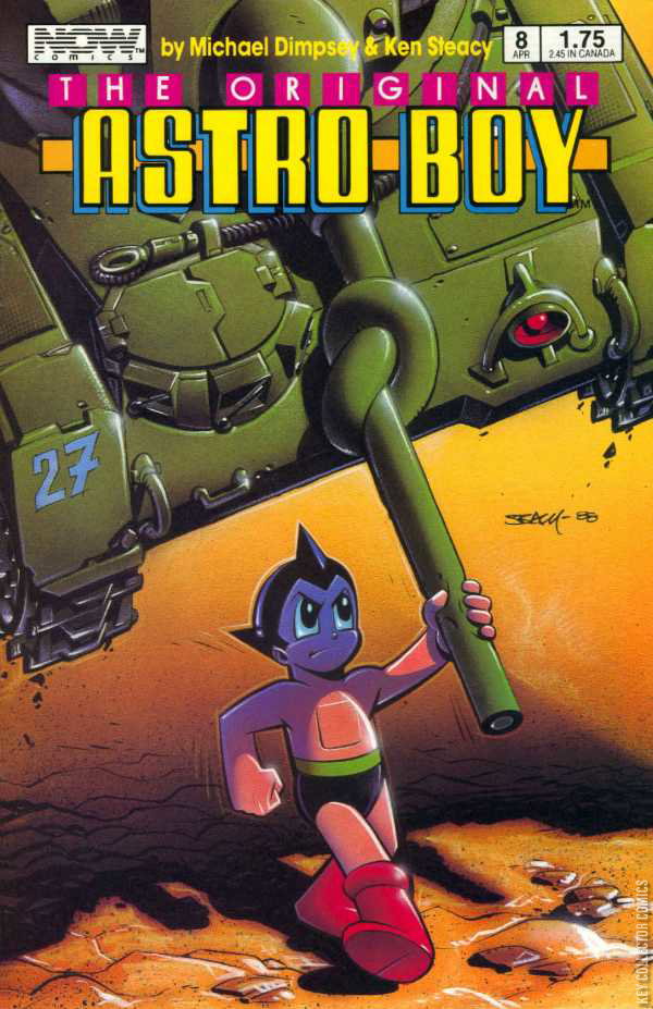 The Original Astro Boy #8 Published April 1988 | Key Co
