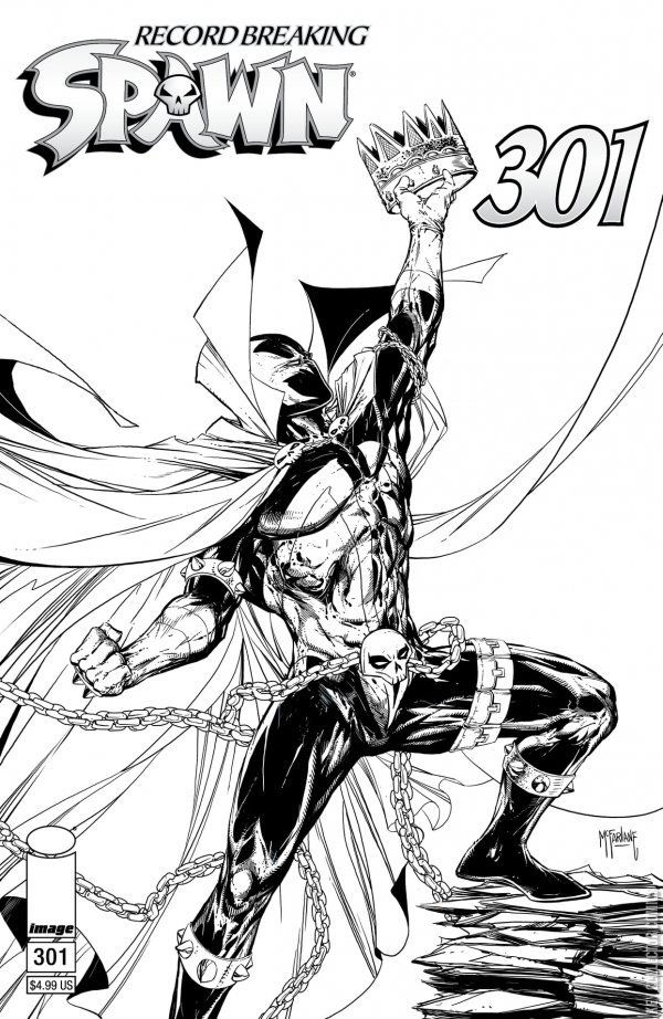 Spawn #301 Sketch Published October 2019 | Key Collect