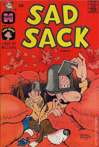 Sad Sack Comics #152 Published December 1969 | Key Coll