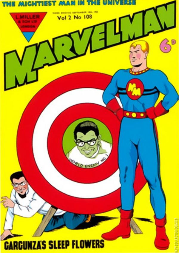 Marvelman #108 UK Edition Published September 1955 | K