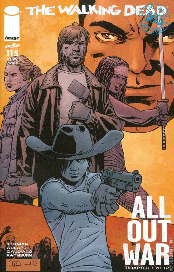 The Walking Dead #115 Published October 2013 | Key Col