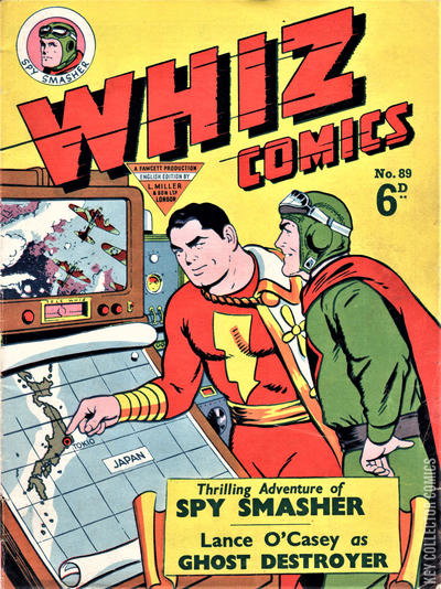 Whiz Comics #89 UK Edition Published January 1953 | Ke