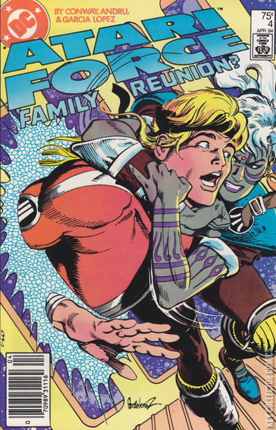 Atari Force #4 Newsstand Published April 1984 | Key Co