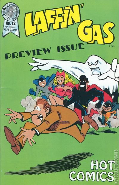 Laffin' Gas #12 Published April 1988 | Key Collector Comics