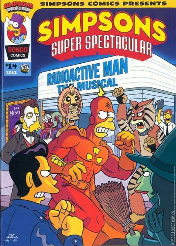 Simpsons Super Spectacular #14 Published January 2013