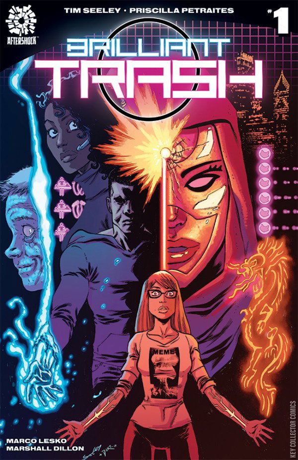 Brilliant Trash #1 Variant Published November 2017 | K