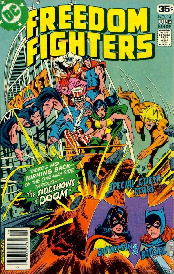 Freedom Fighters #14 Published June 1978 | Key Collecto