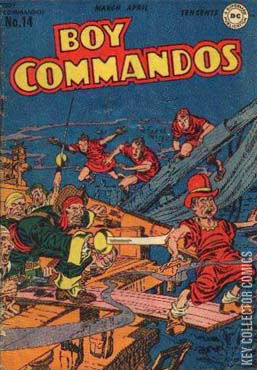 Boy Commandos #14 Published January 1946 | Key Collecto