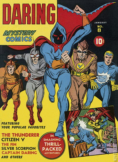 Daring Mystery Comics #8 Published January 1942 | Key C