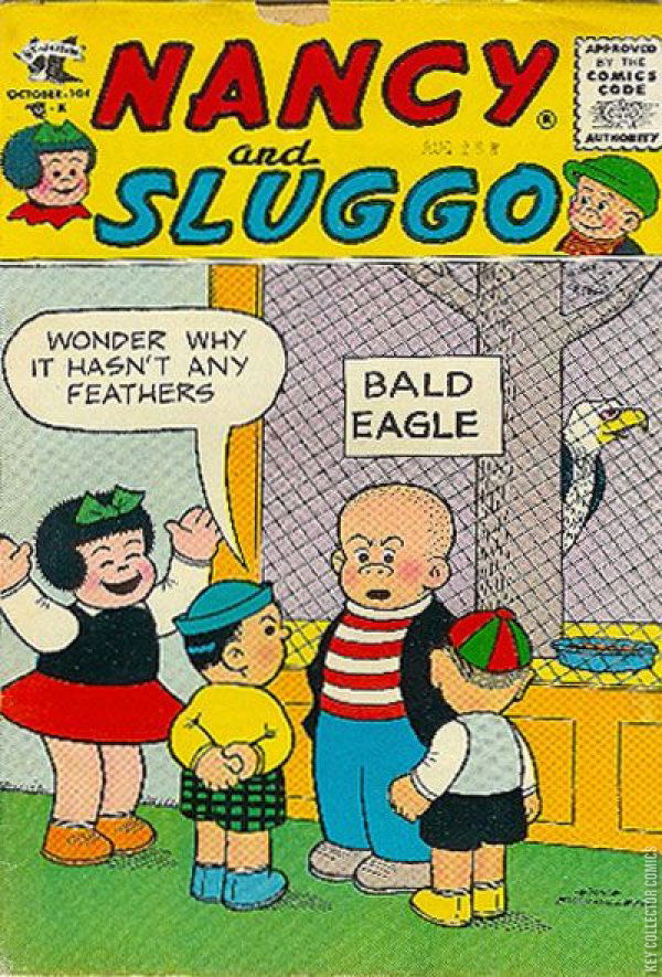 Nancy & Sluggo #137 Published October 1956 | Key Collec
