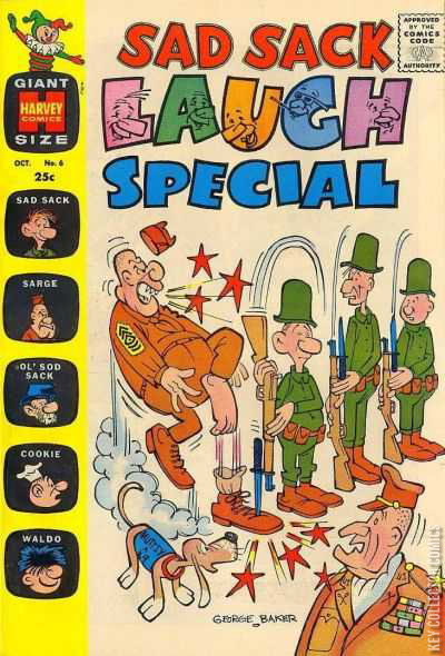 Sad Sack Laugh Special #6 Published December 1969 | Key