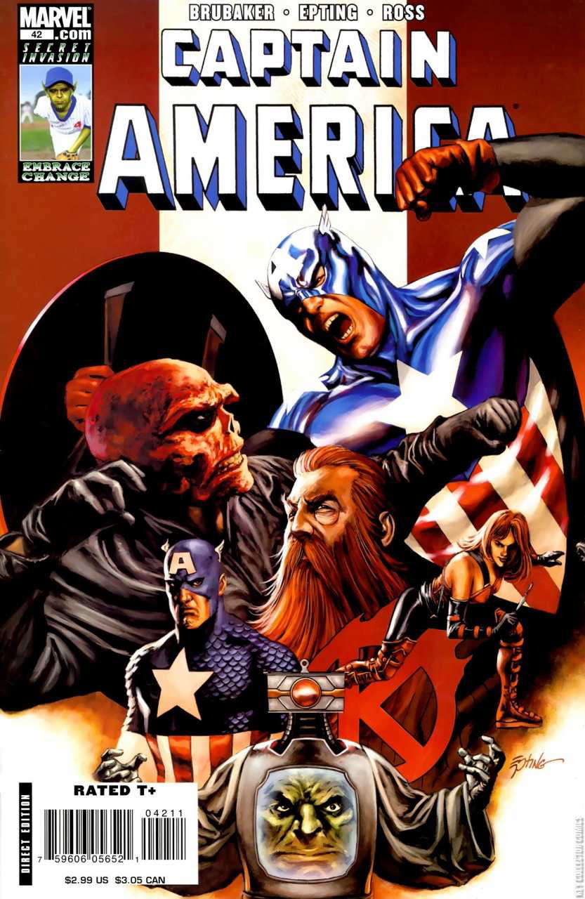 Captain America #42 Published September 2008 | Key Coll