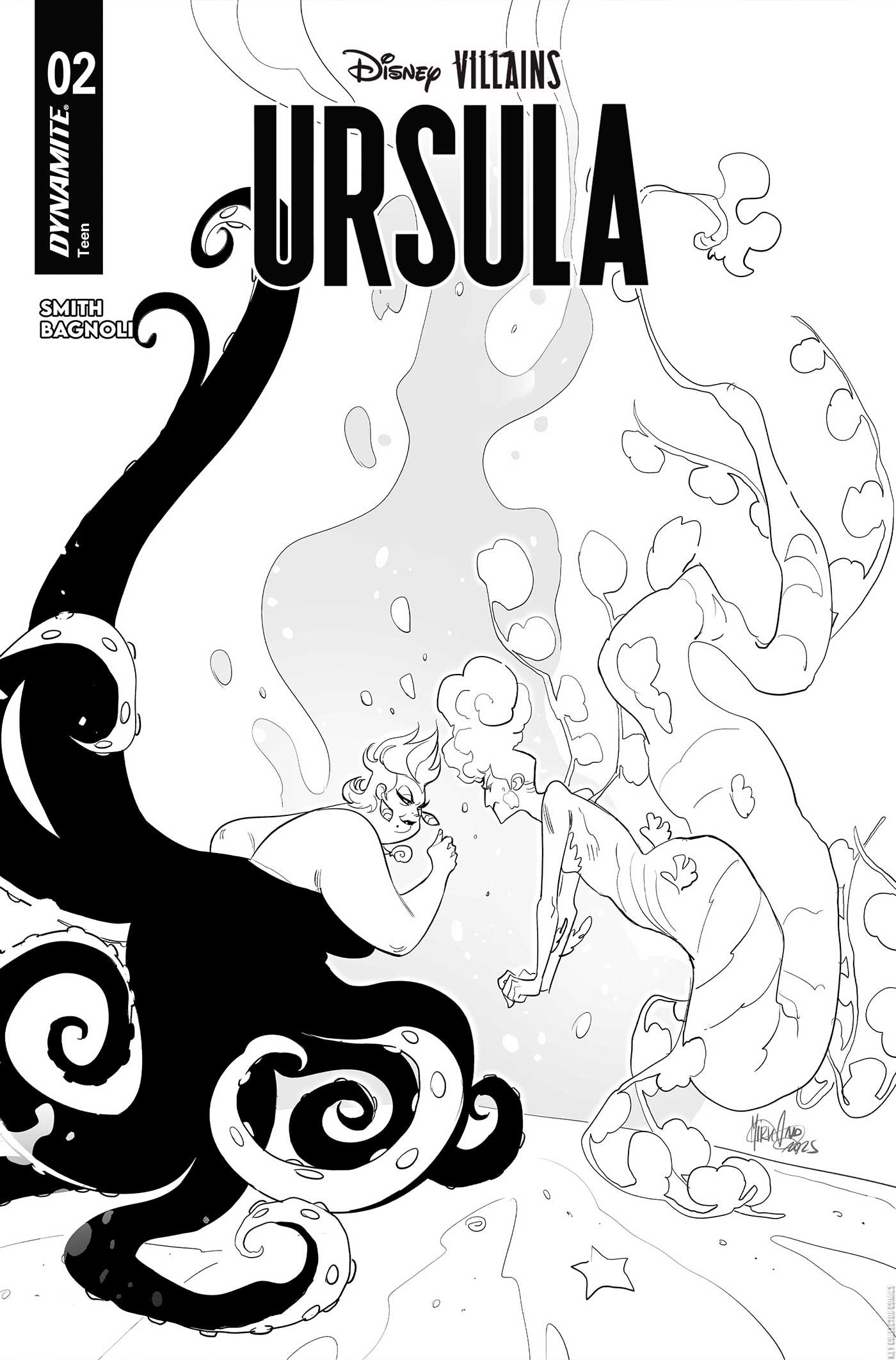 Disney Villains: Ursula #2 Variant Published April 202