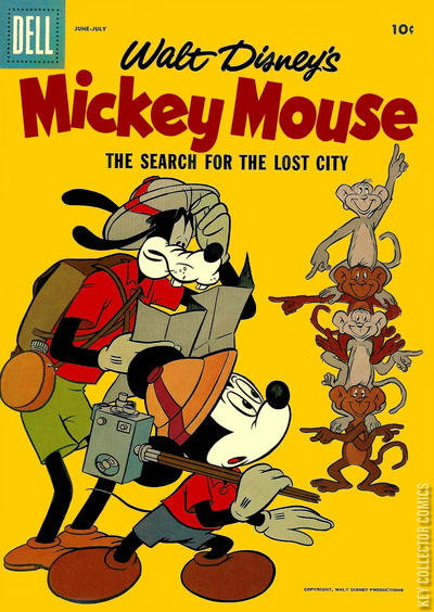 Walt Disney's Mickey Mouse #54 Published July 1957 | Ke