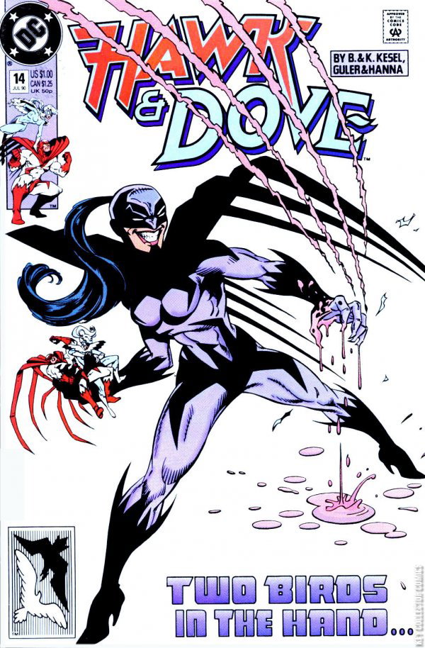 Hawk and Dove #14 Published July 1990 | Key Collector Comics