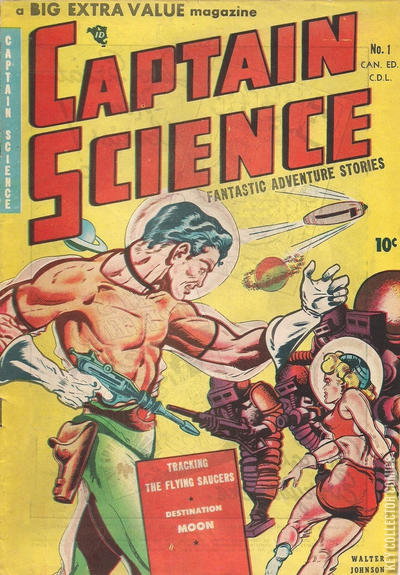 Captain Science #1 Published December 1950 | Key Colle