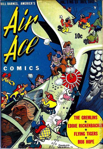 Bill Barnes, America's Air Ace Comics #11 Published July 194