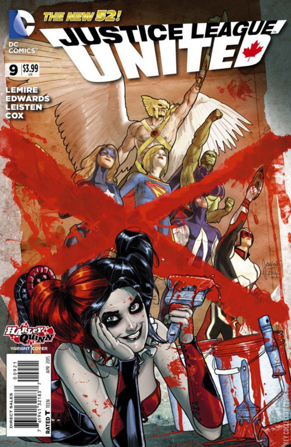 Justice League United #9 Variant Published February 20