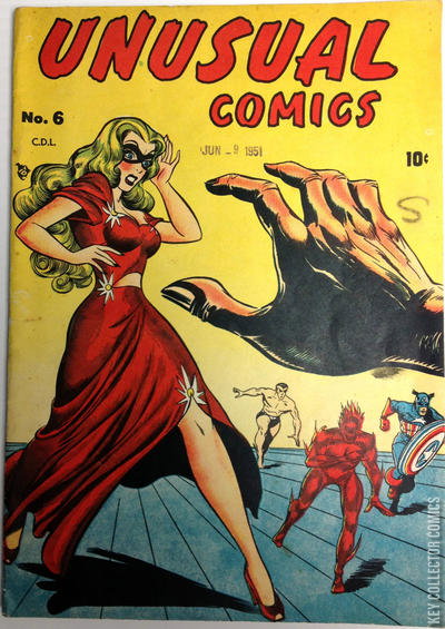 Unusual Comics #6 Published August 1951 | Key Collector
