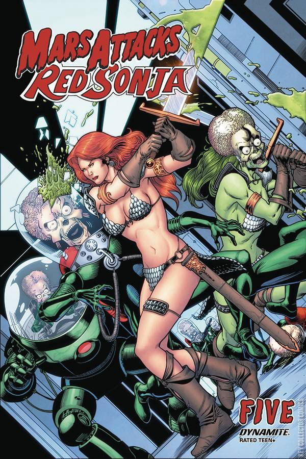 Mars Attacks / Red Sonja #5 Variant Published December