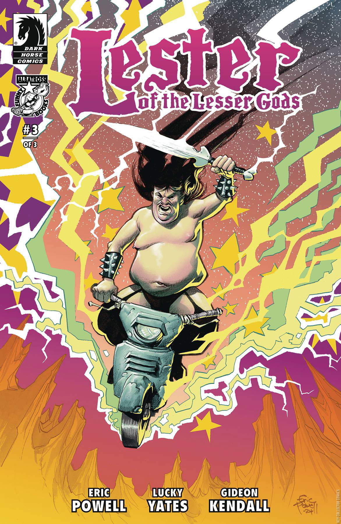 Lester of the Lesser Gods #3 Variant Published August