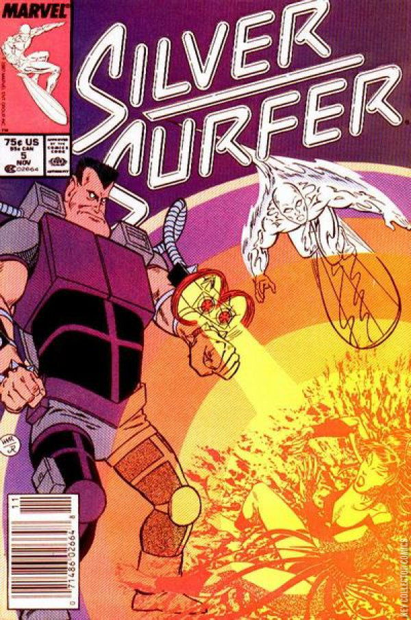 Silver Surfer #5 Mark Jewelers Published November 1987