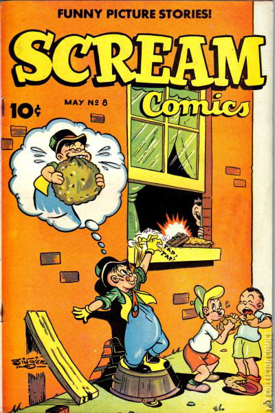 Scream Comics #8 Published January 1944 | Key Collector