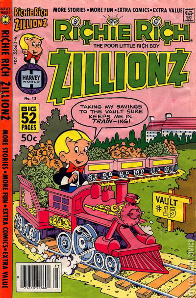 Richie Rich Zillionz #13 Published January 1978 | Key C