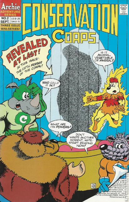 Conservation Corps #2 Published September 1993 | Key Co