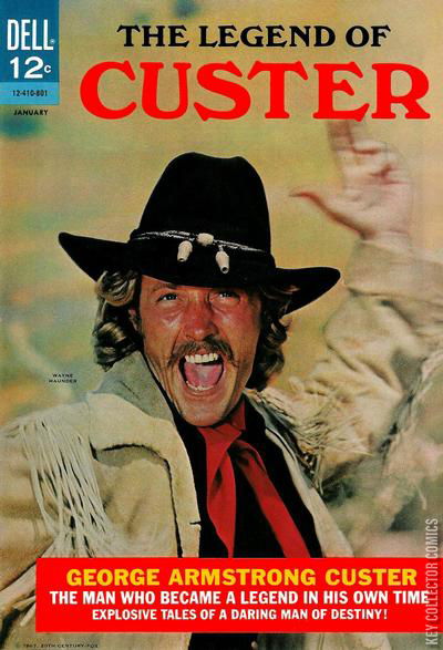 The Legend of Custer #1 Published January 1968 | Key Co