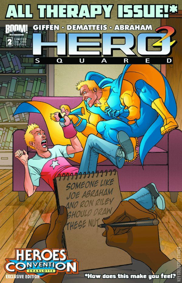 Hero Squared #2 Variant Published June 2007 | Key Coll