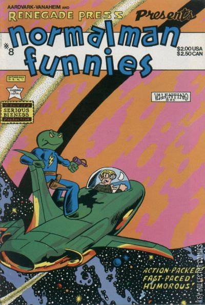 Normalman #8 Published April 1985 | Key Collector Comics