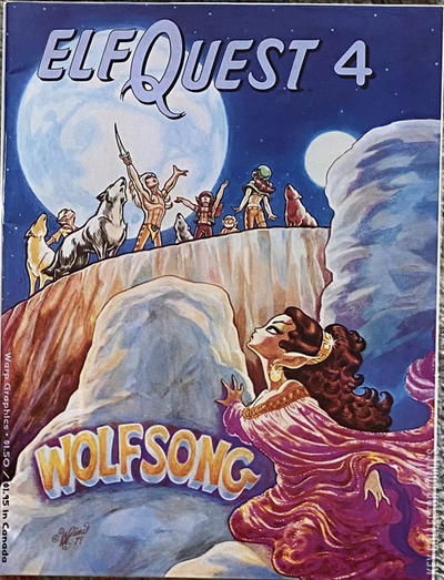 ElfQuest Magazine #4 Reprint Published January 1989
