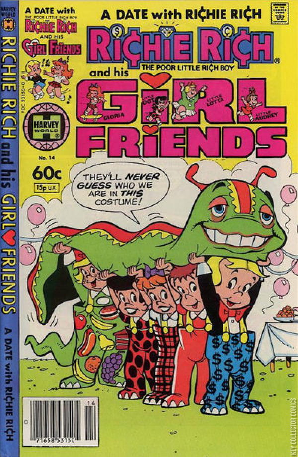Richie Rich and his Girl Friends #14 Published May 1982