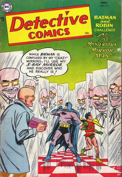 Detective Comics #213 Published November 1954 | Key Col