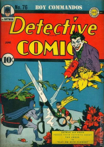 Detective Comics #76 Published June 1943 | Key Collecto