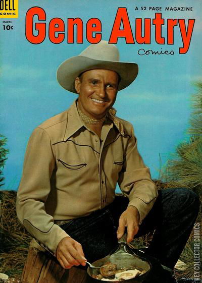 Gene Autry Comics #85 Published March 1954 | Key Collec