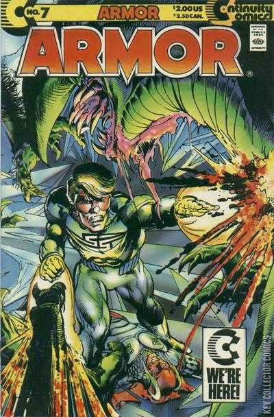 Armor #7 Published January 1990 | Key Collector Comics